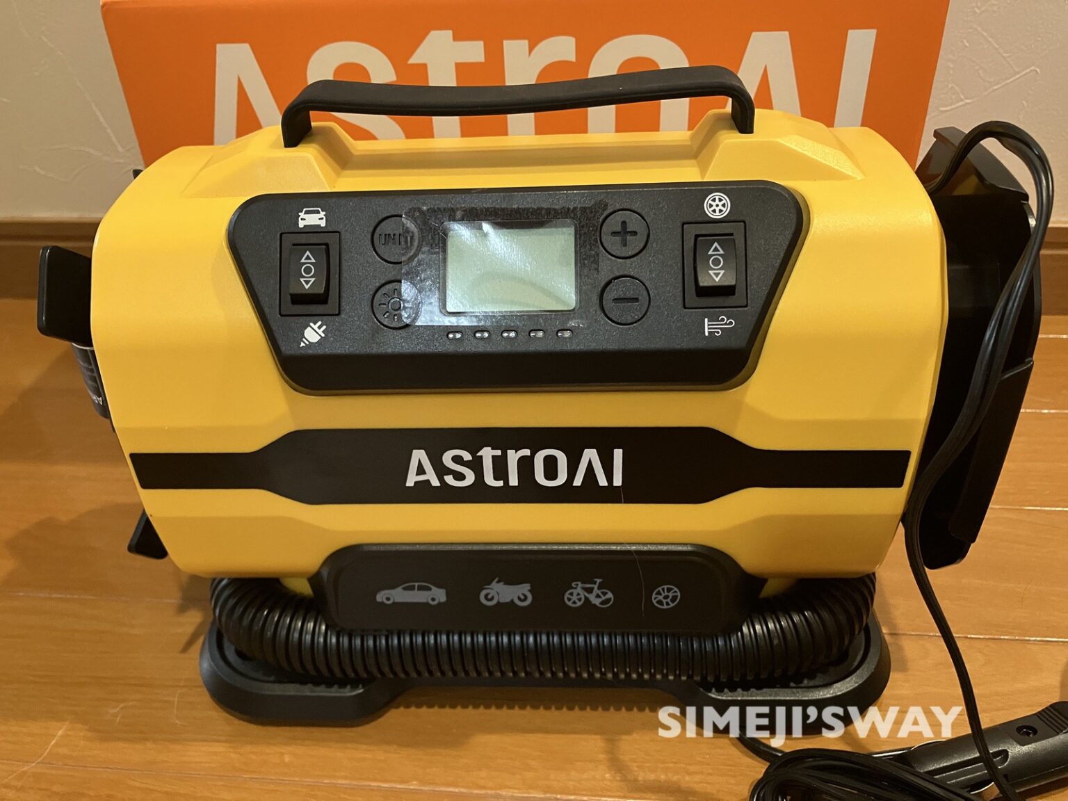 AstroAI製エアーコンプレッサーを買い替えました | SIMEJI'S WAY